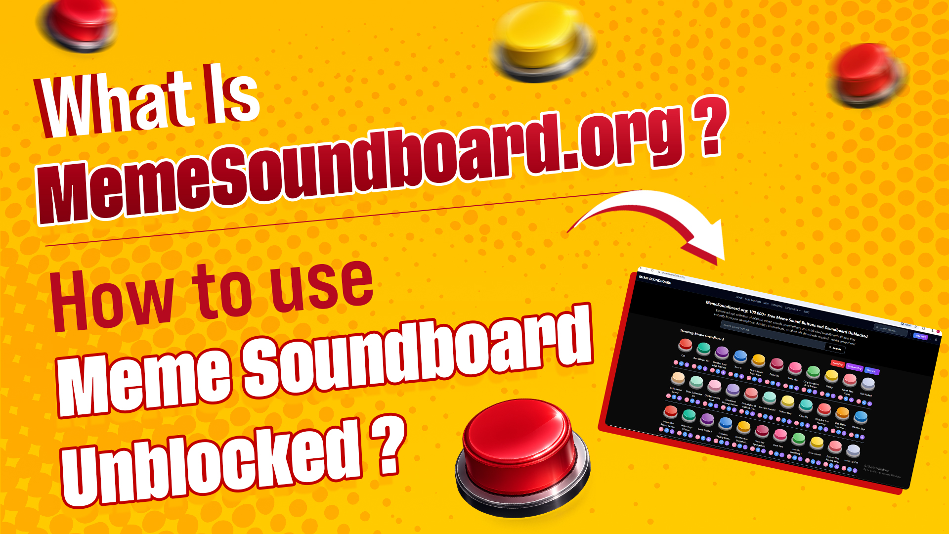 Sound Buttons X: Play Instant Meme Soundboard Unblocked